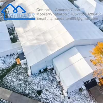 China Fire-Retardant Party Marquee Tent 6m-25m Span Reinforced Alloy Frame PVC Canopy for sale