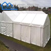 China Customized Aluminum Frame Fire Retardant Storage Warehouse Tent 6m to 60m Span for sale