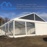 China Double Coated PVC Aluminium Frame Marquee Tent 3m to 40m Span for Events Wedding Party for sale