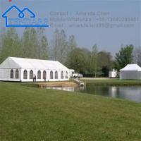 China Large Waterproof Wedding Party Marquee Tent 10m Wide Clear Span Event Shelter for sale