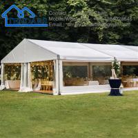 China Large Waterproof Wedding Party Marquee Tent 10m Wide Clear Span Event Shelter for sale