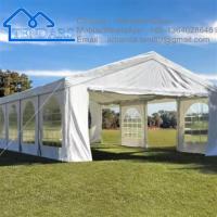 China Aluminum Frame Wedding Canopy Tent 3m Span Waterproof PVC Event Marquee for sale