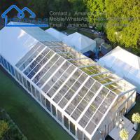 China Double Coated PVC Aluminium Frame Marquee Tent 3m to 40m Span for Events Wedding Party for sale