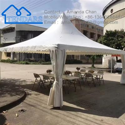 China Aluminum Frame Pagoda Tent 3x3m 4x4m PVC Canopy for Wedding Party Trade Show Event for sale