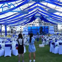 China Outdoor Aluminum Alloy Waterproof Marquee Tent 6m to 50m Width for Wedding Party for sale