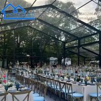 China Aluminum Alloy Large Wedding Tent 3m to 60m Span Custom Color Outdoor Event Marquee for sale