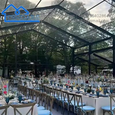 China Aluminum Alloy Large Wedding Tent 3m to 60m Span Custom Color Outdoor Event Marquee for sale