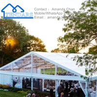 China Large Aluminum Clear Event Marquee Tent 10m Width 3m Eave Height for Parties Weddings for sale