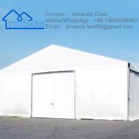 China Aluminum Frame PVC Industrial Storage Marquee Tent 3m to 40m Width Custom for sale