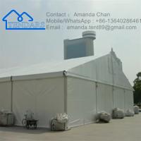 China Large Industrial Warehouse Tent 10m to 60m Span Aluminum Frame Storage Event Wedding for sale