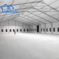 China Outdoor Heavy Duty Customized Size Aluminum Waterproof PVC Canopy Marquee Tent 3m-60m Width for sale