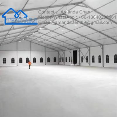 China Outdoor Heavy Duty Customized Size Aluminum Waterproof PVC Canopy Marquee Tent 3m-60m Width for sale