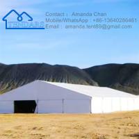 China Outdoor UV Resistance Industrial Aluminum Storage Tent 10m to 50m Width T6061 Frame for sale