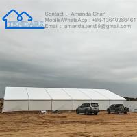 China Outdoor UV Resistance Industrial Aluminum Storage Tent 10m to 50m Width T6061 Frame for sale