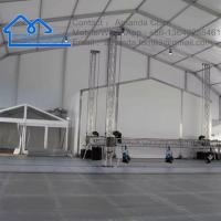 China Customized Luxury Storage Tent Semi-Permanent Large Outdoor Aluminium 6061/T6 Exhibition for sale