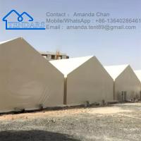 China Large Capacity Heavy Duty Aluminum Alloy Warehouse Waterproof Tent 3m to 50m Span for sale
