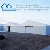 China Large Capacity Heavy Duty Aluminum Alloy Warehouse Waterproof Tent 3m to 50m Span for sale