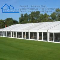 China Aluminum Frame PVC Industrial Storage Marquee Tent 3m to 40m Width Custom for sale