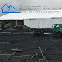 China Outdoor Waterproof Commercial Exhibition Inflatable Tent Industrial Aluminium Storage Tents 3m to 30m Span for sale