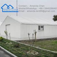 China Heavy Duty Waterproof Warehouse Storage Tent Aluminum Frame 3m to 50m Span for sale