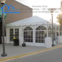 China White Custom Industrial Tent Outdoor Warehouse Marquee Storage 10x30m Aluminum Frame for sale