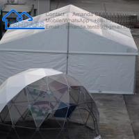 China Heavy Duty Waterproof Warehouse Storage Tent Aluminum Frame 3m to 50m Span for sale