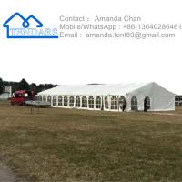 China White Custom Industrial Tent Outdoor Warehouse Marquee Storage 10x30m Aluminum Frame for sale