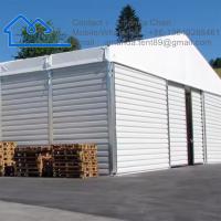 China Aluminium Alloy Warehouse Tent 6061/T6 Temporary Industrial Storage Tent 15 Year Life for sale