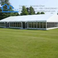 China Aluminum Frame PVC Industrial Storage Marquee Tent 3m to 40m Width Custom for sale