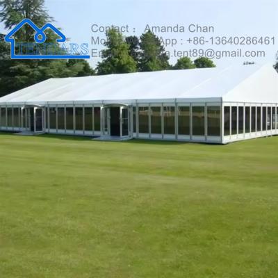 China Aluminum Frame PVC Industrial Storage Marquee Tent 3m to 40m Width Custom for sale