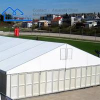 China Direct Selling Custom Waterproof Aluminum Storage Warehouse Tent Double-Layer Tents for sale