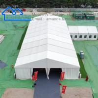 China Industrial Custom Aluminum Frame Structure Warehouse Storage Building Tent for sale