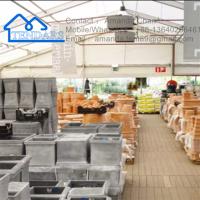 China Industrial Custom Aluminum Frame Structure Warehouse Storage Building Tent for sale