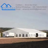 China Heavy Duty Storage Warehouse Tents 850gsm PVC Aluminum Alloy Frame Customizable for sale