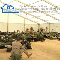 China Large Customized Aluminum Frame Pvc Industrial Warehouse Outdoor Storage Tent for sale