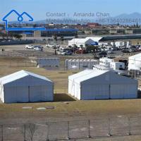 China Large Customized Aluminum Frame Pvc Industrial Warehouse Outdoor Storage Tent for sale