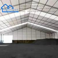 China Custom Heavy Duty Permanent Warehouse Marquee Tent 3m to 50m Clear Span Aluminum Frame for sale