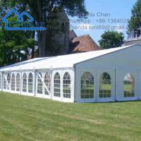 China Heavy Duty Storage Warehouse Tents 850gsm PVC Aluminum Alloy Frame Customizable for sale