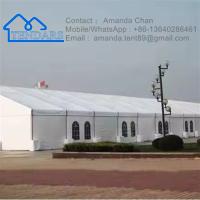 China UV Resistant Flame Retardant Aluminum PVC Warehouse Tent 20x40ft Industrial Storage for sale