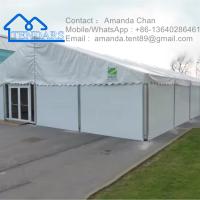 China Aluminum PVC Industrial Warehouse Storage Tent 10m-25m Span 100km/h Wind Load for sale