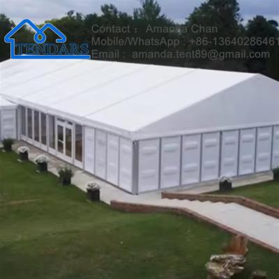 China Large Aluminum Alloy Marquee Tent 6061/T6 with PVC Wall for Wedding Trade Show Storage for sale