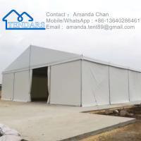 China Aluminum Outdoor Waterproof UV Resistant Flame Retardant Warehouse Tent 6m to 50m Span for sale