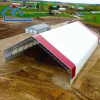 China Customized Waterproof And Fireproof Aluminum Structure Big Canopy Storage Tent For Outdoor Warehouse for sale