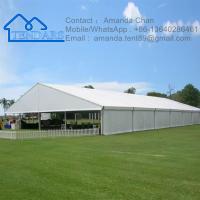 China White Aluminum Warehouse Tent Storage Buildings Insulated Tent 3m to 50m Span for sale
