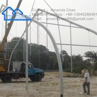 China Aluminum Alloy Aircraft Hangar Tent Industrial Waterproof Storage Marquee 12m Width for sale