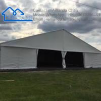 China White Aluminum Warehouse Tent Storage Buildings Insulated Tent 3m to 50m Span for sale
