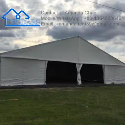 China White Aluminum Warehouse Tent Storage Buildings Insulated Tent 3m to 50m Span for sale