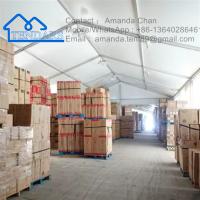 China Large Event Marquee Tent Industrial Warehouse Storage Tent 3m to 55m Span Aluminum Frame for sale