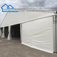 China Big Customized Warehouse A-Frame Temporary Structure Industrial Storage Tent for sale