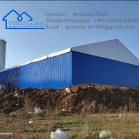 China Custom Heavy Duty Aluminum Warehouse Shelter Storage Tent 6m-20m Wide for Events for sale